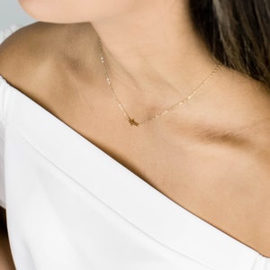 Simple Cross Necklace Minimalist Cross Necklace Dainty Cross - Etsy