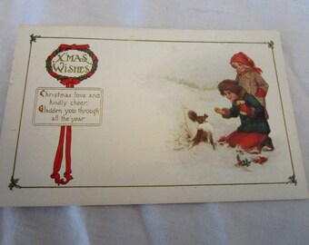 The First Christmas Card 1843 Postcard - Etsy