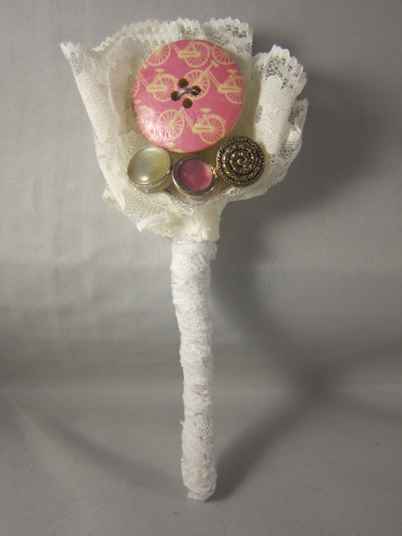 Vintage Buttonhole, Unique Buttonhole, Wedding Buttonhole, Button ...