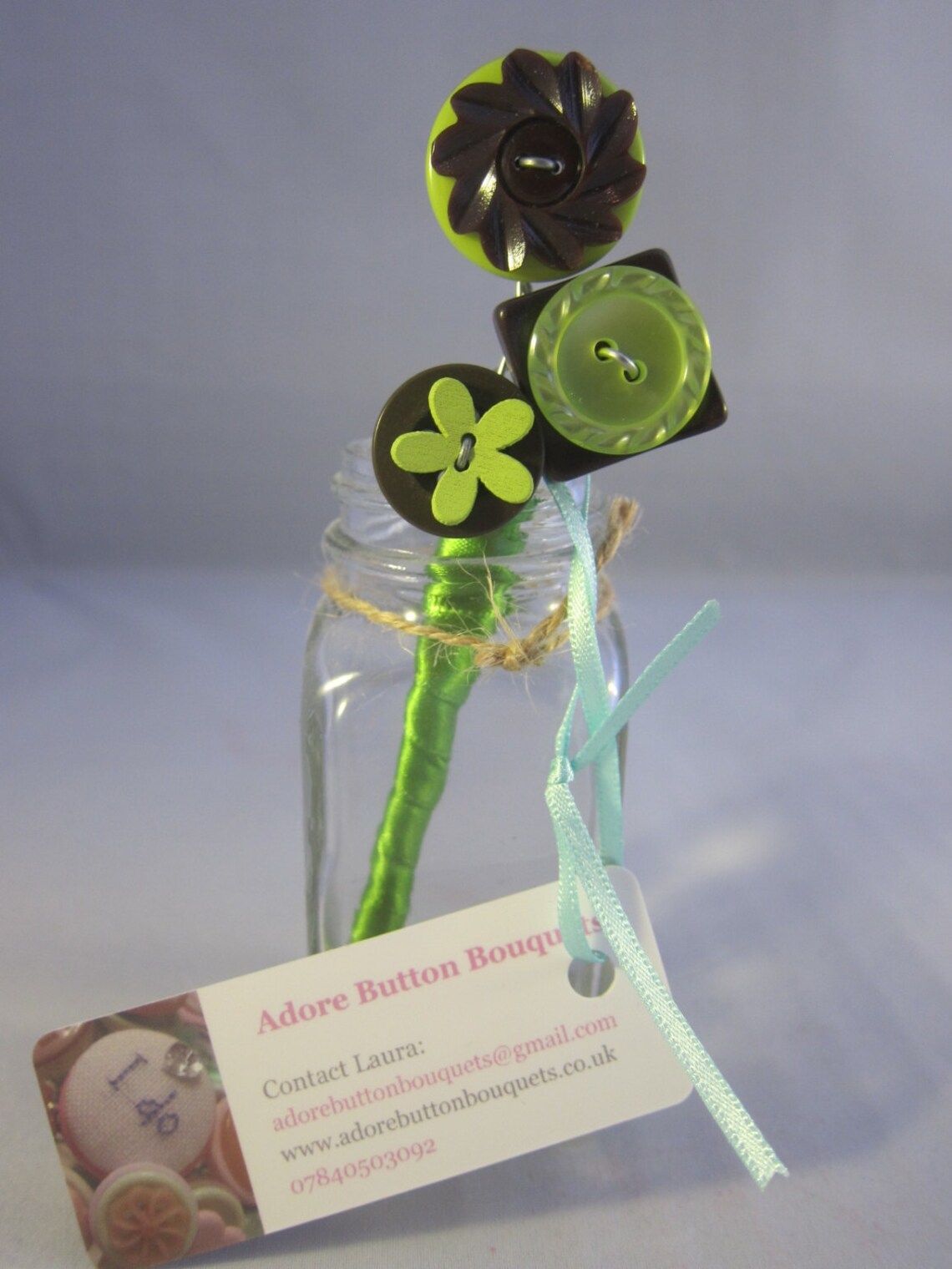 Unique Buttonhole - Lime Green Buttonhole - Unique Wedding Buttonhole ...