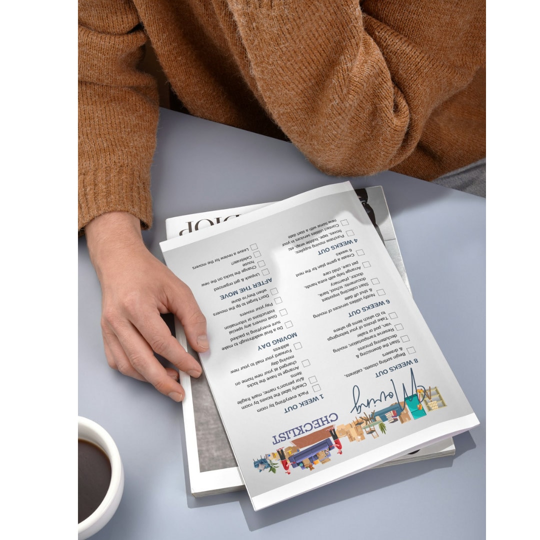 8 Week Countdown Moving Checklist • Home Moving Schedule Download ...
