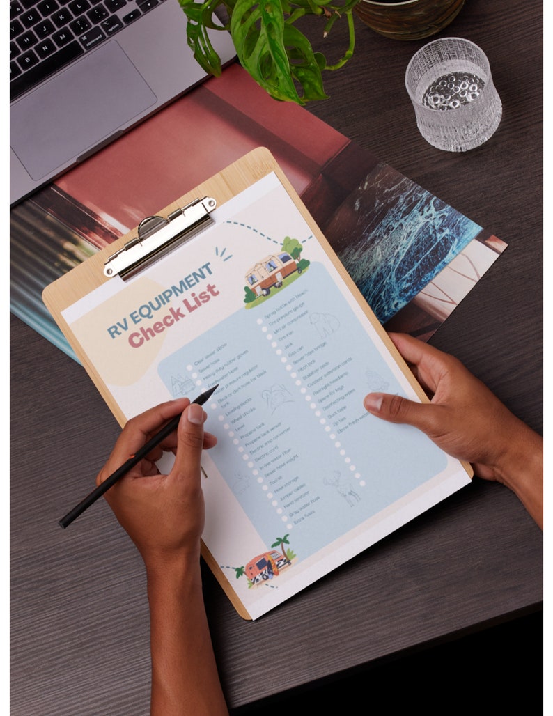 RV Equipment Checklist Printable | Must Have Gear for Campers | Travel ...