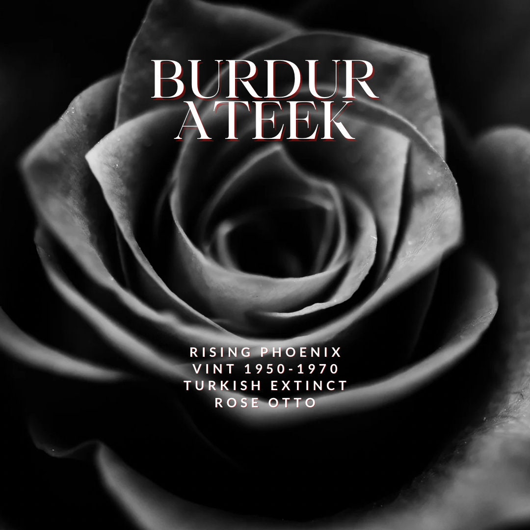 Burdur Ateek : Vintage 1950 - 1970 Turkish Istanbul Rose Otto - Rare ...