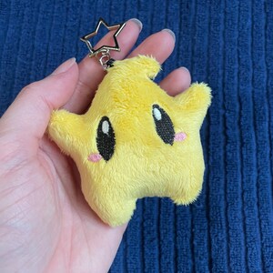 Cute Star Keychain Plushie | Kawaii Celestial Plush Accessory and Gift ...