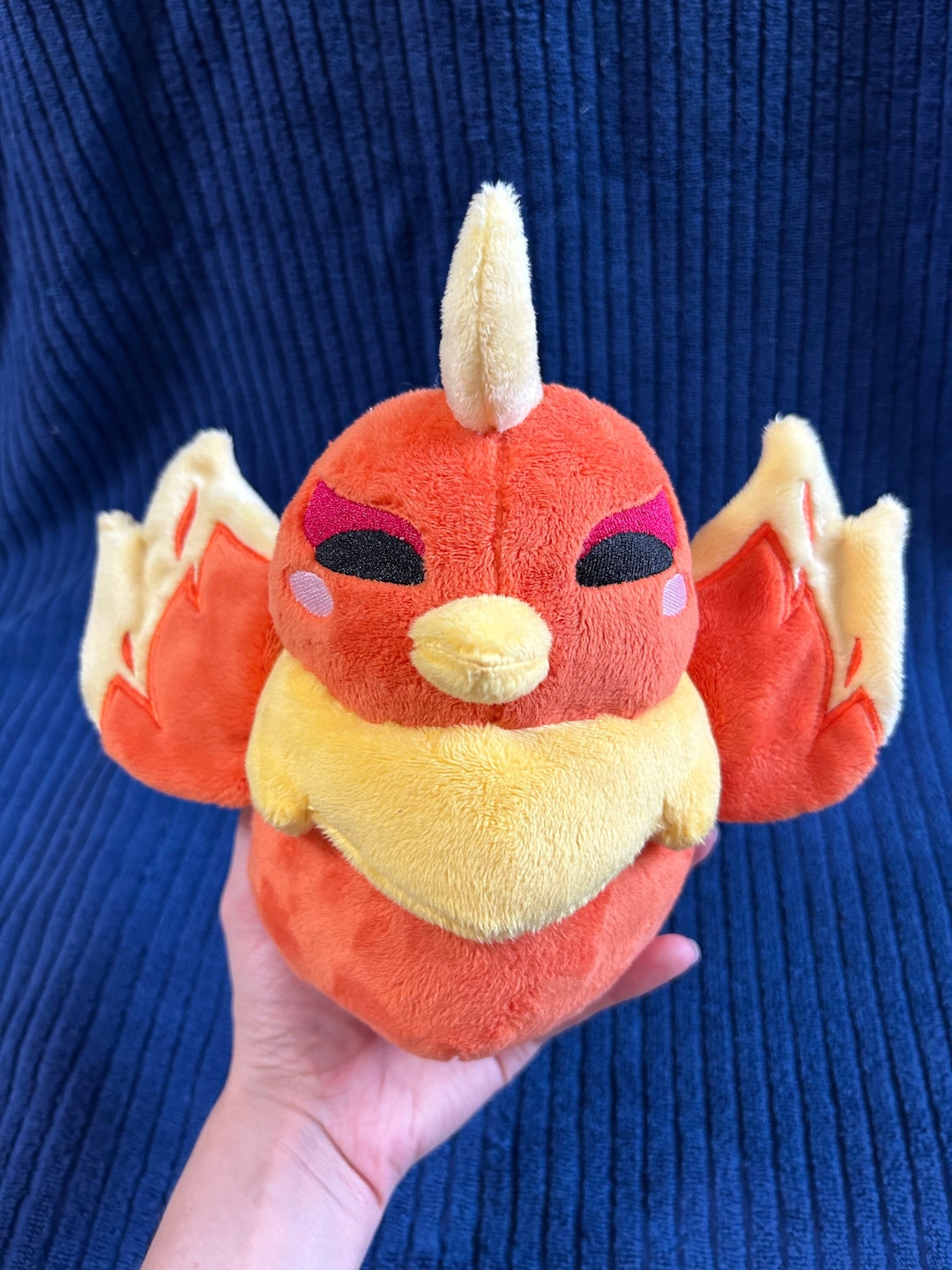 Phoenix Plushie | Fire Bird Toy Gift for Animal and Mythical Creature ...