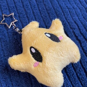 Cute Star Keychain Plushie | Kawaii Celestial Plush Accessory and Gift ...