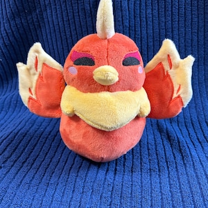 Phoenix Plushie | Fire Bird Toy Gift for Animal and Mythical Creature ...