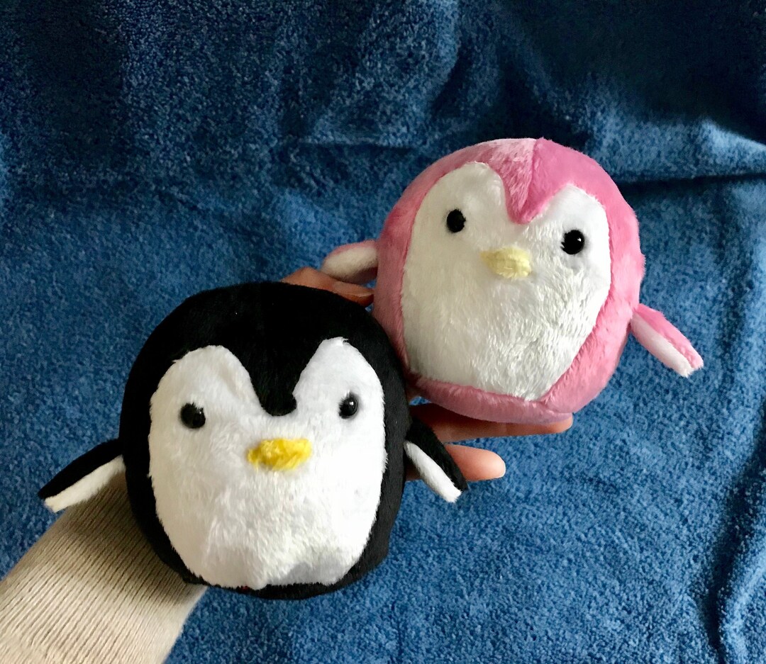Penguin Plushie | Small Cute Plush Stuffed Animals for Decor or Traval ...