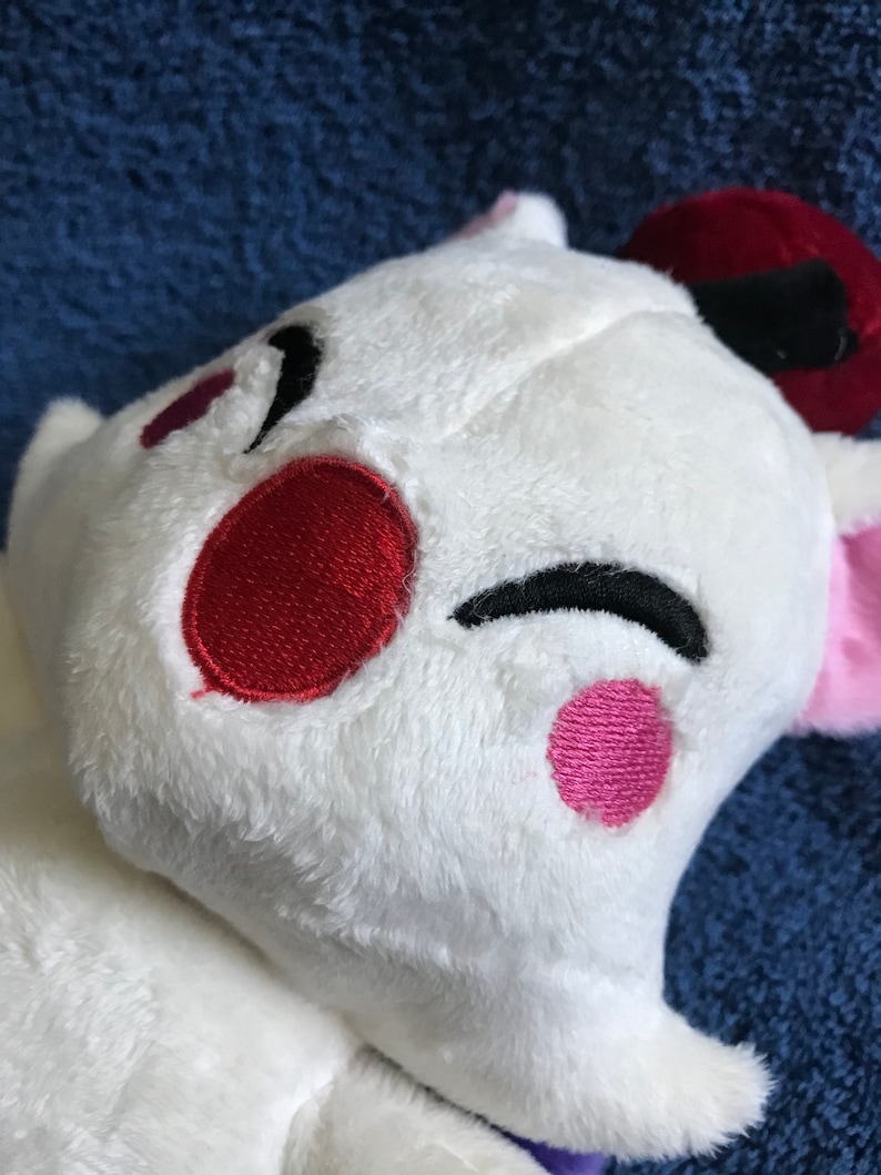 Moogle Plush | Cute Gamer Plushie and Stuffed Animal Gift - Etsy