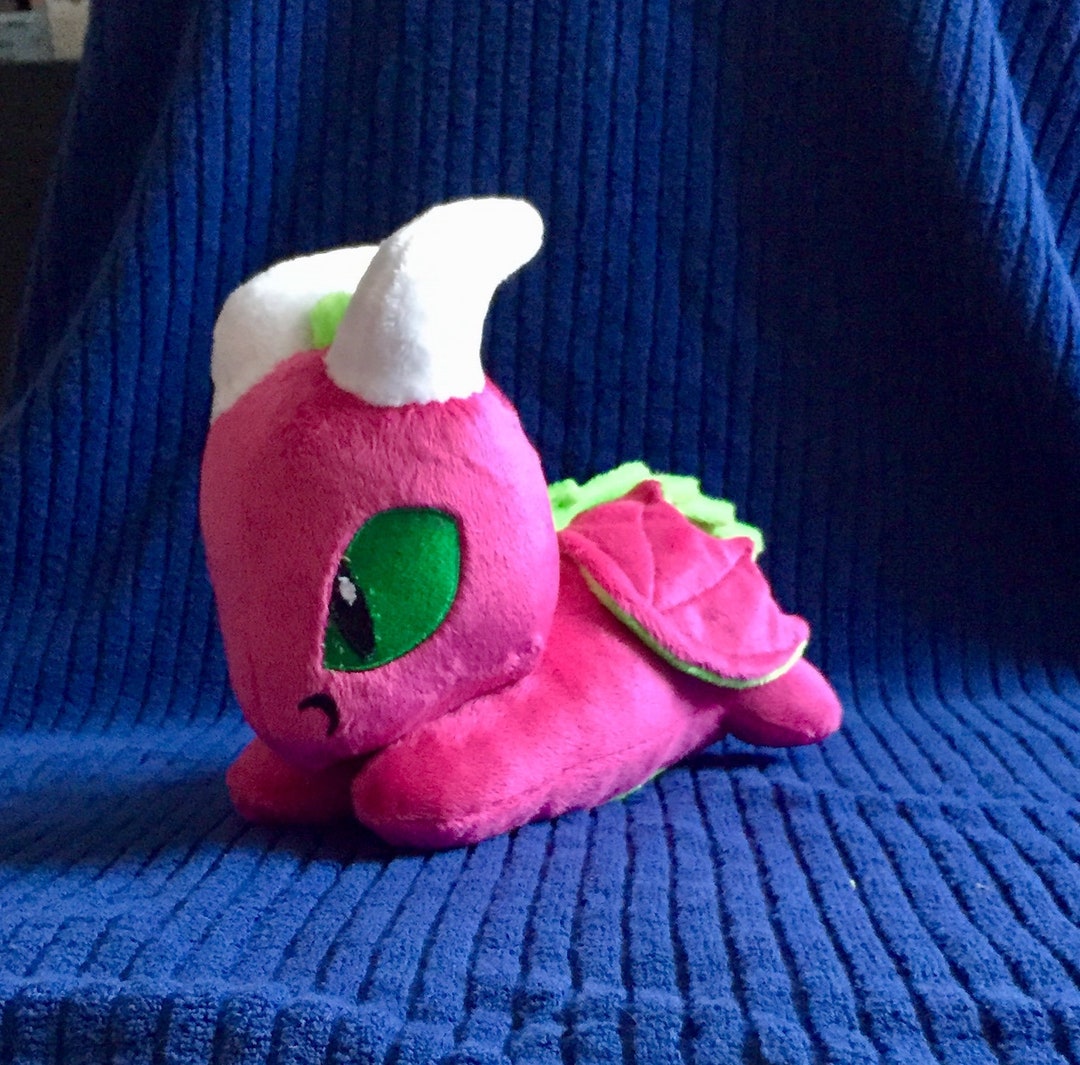 Watermelon Dragon Plush Stuffed Animal - Etsy