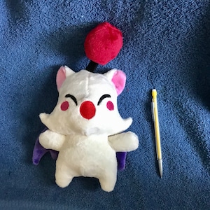 Moogle Plush | Cute Gamer Plushie and Stuffed Animal Gift - Etsy