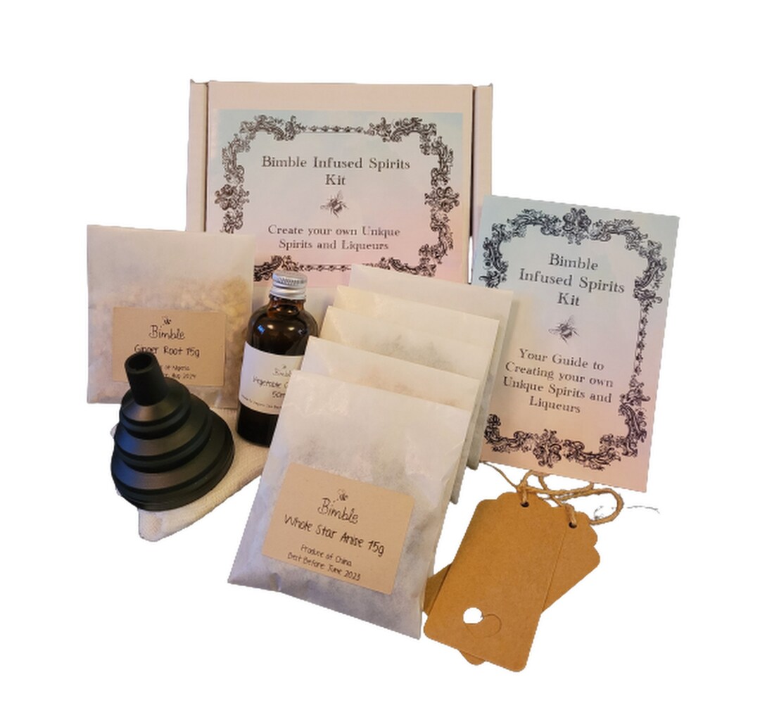 Spiced Rum & Brandy Infusion Kit - Make Your Own Signature Spirits and ...