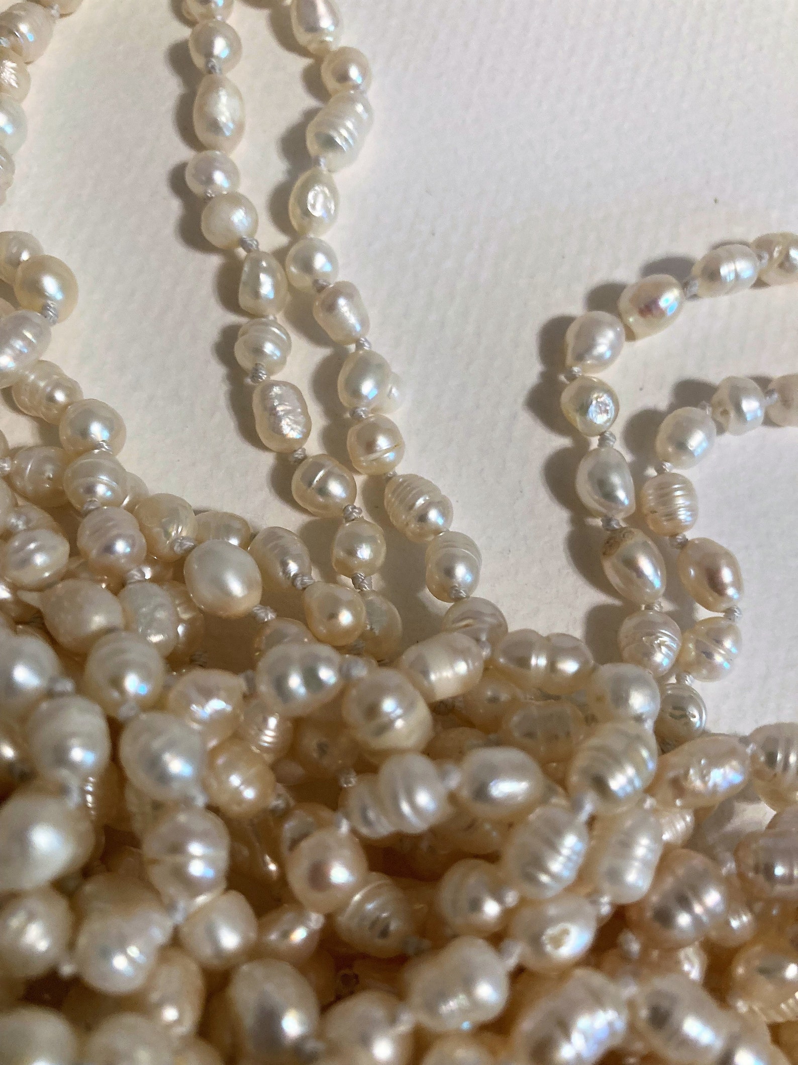96 of Freshwater Pearls Strung and Knotted - Etsy