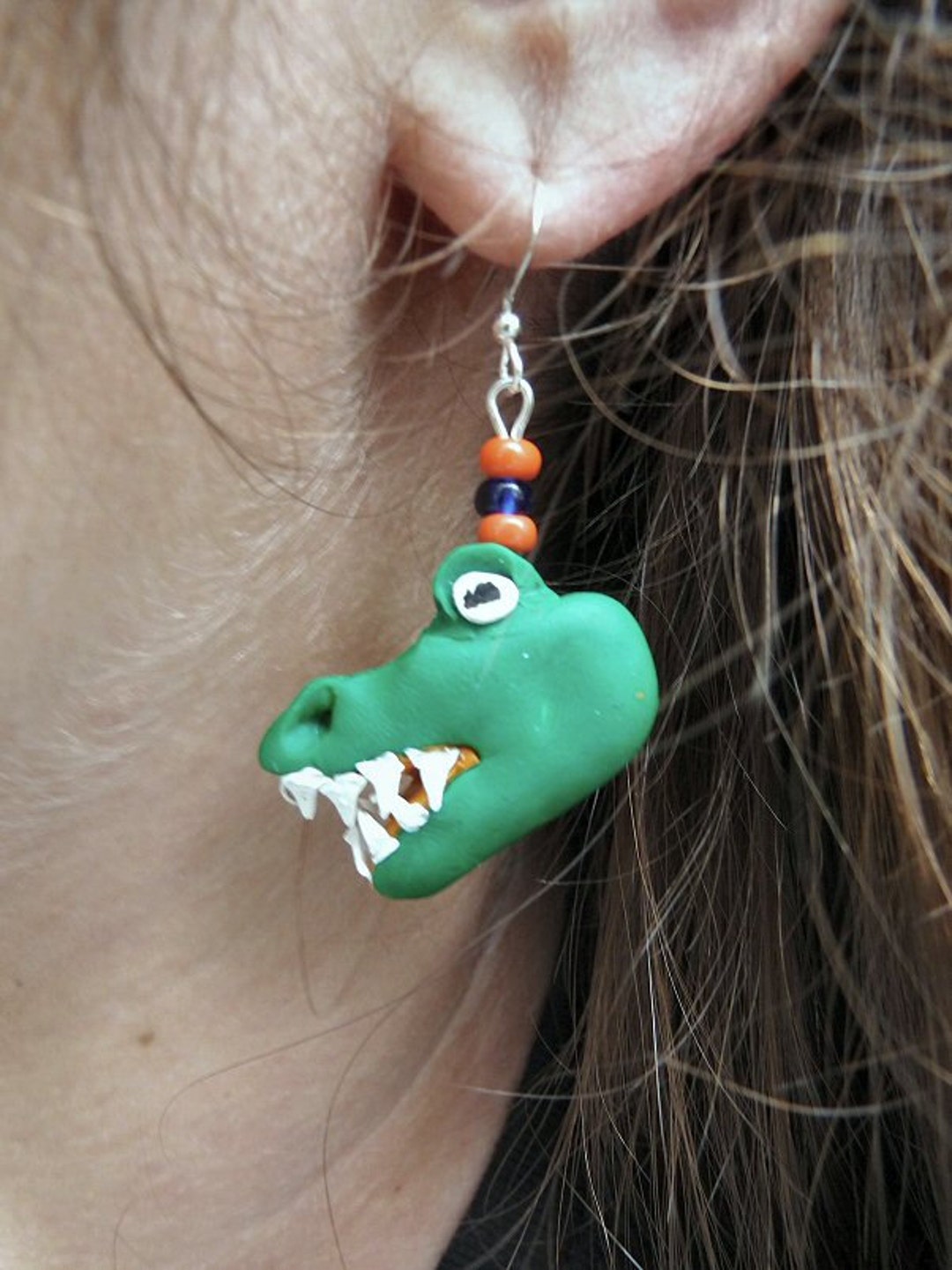 University of Florida Gators Mascot Earrngs - Etsy