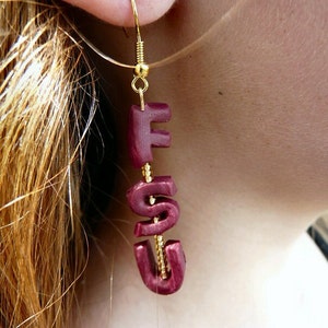 FSU Earrings - Etsy