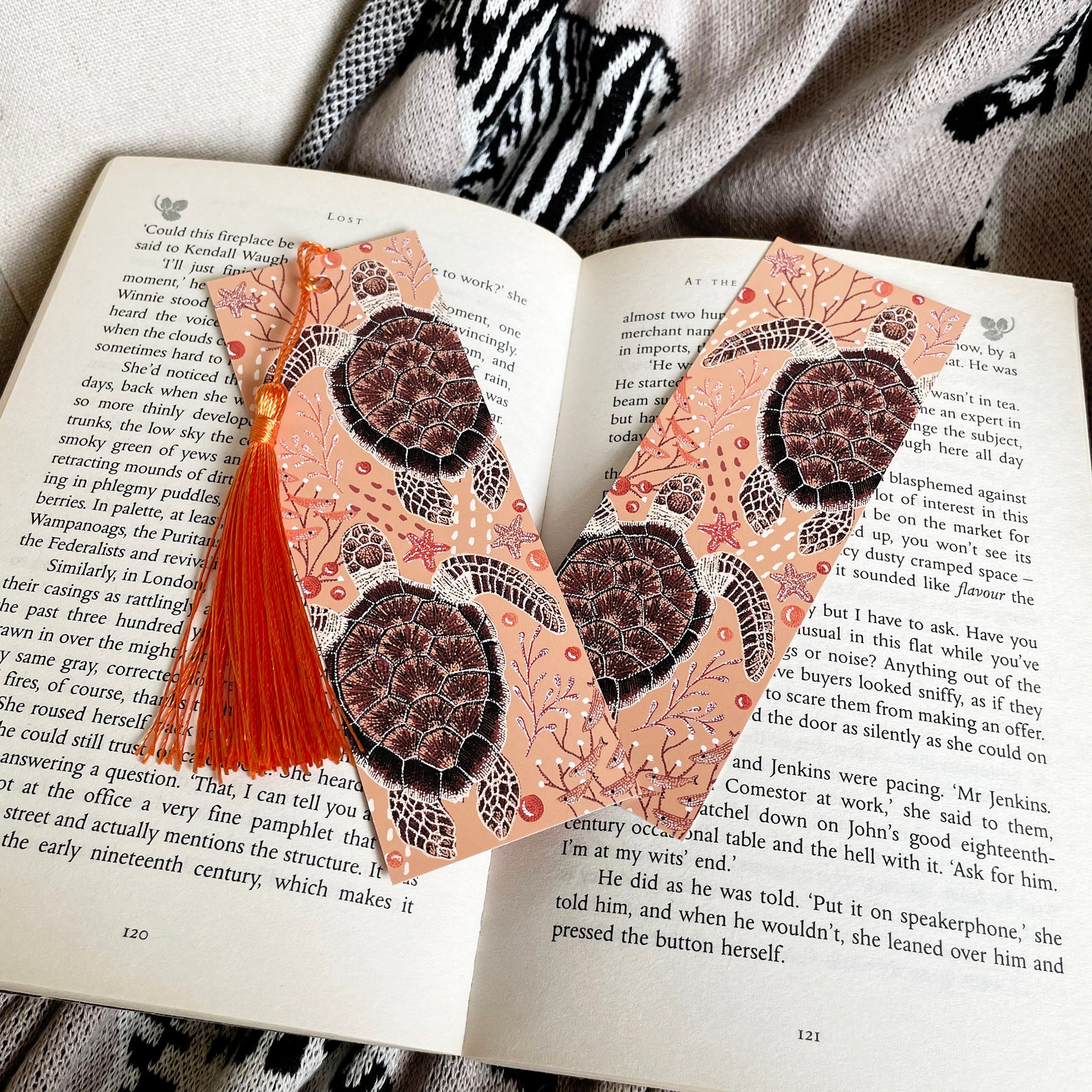 Sea Turtle Bookmark, Sealife, Bookworm Gift, Turtle Gift, With or ...