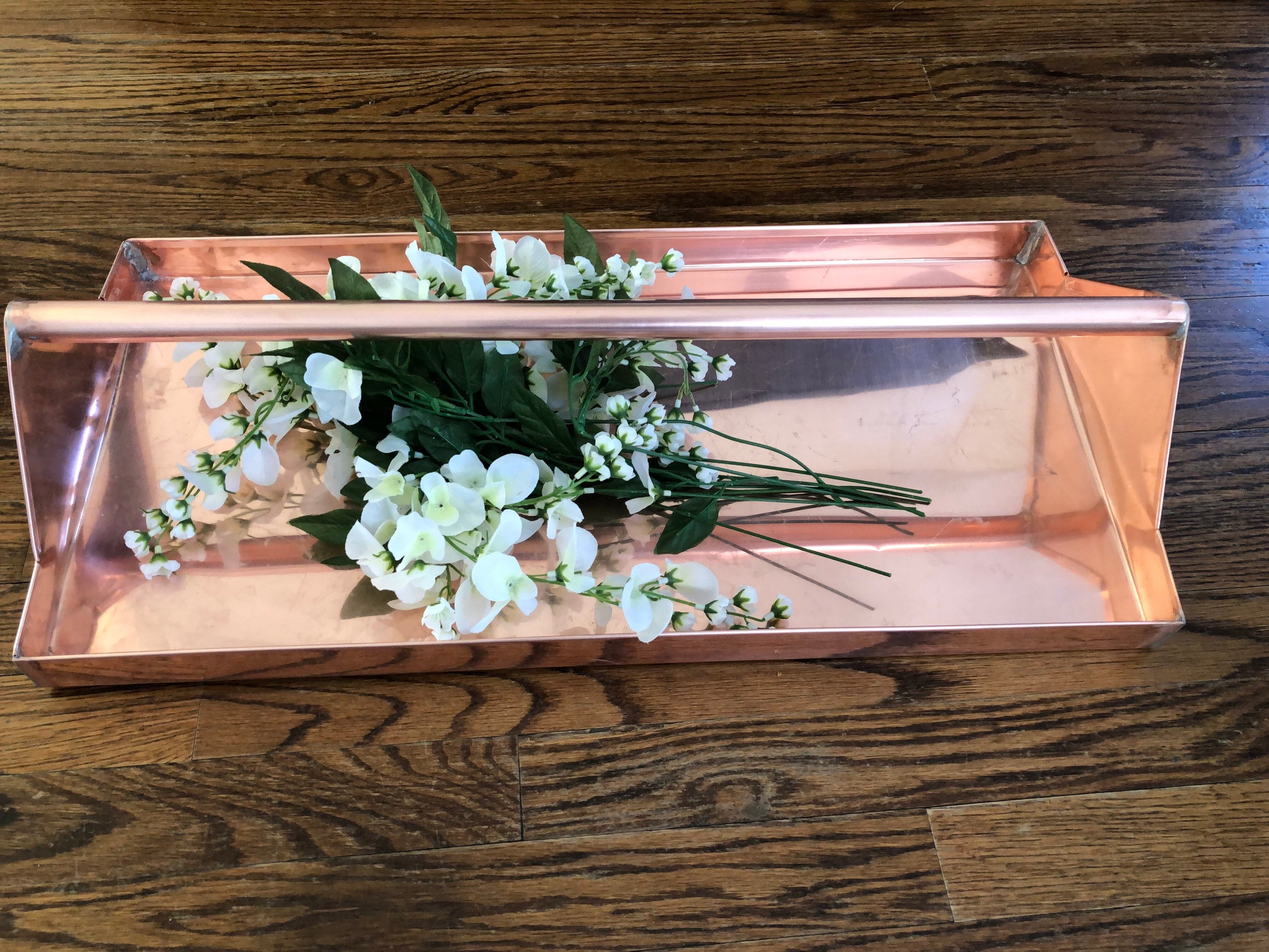 Copper Plant/Flower Tray | Etsy
