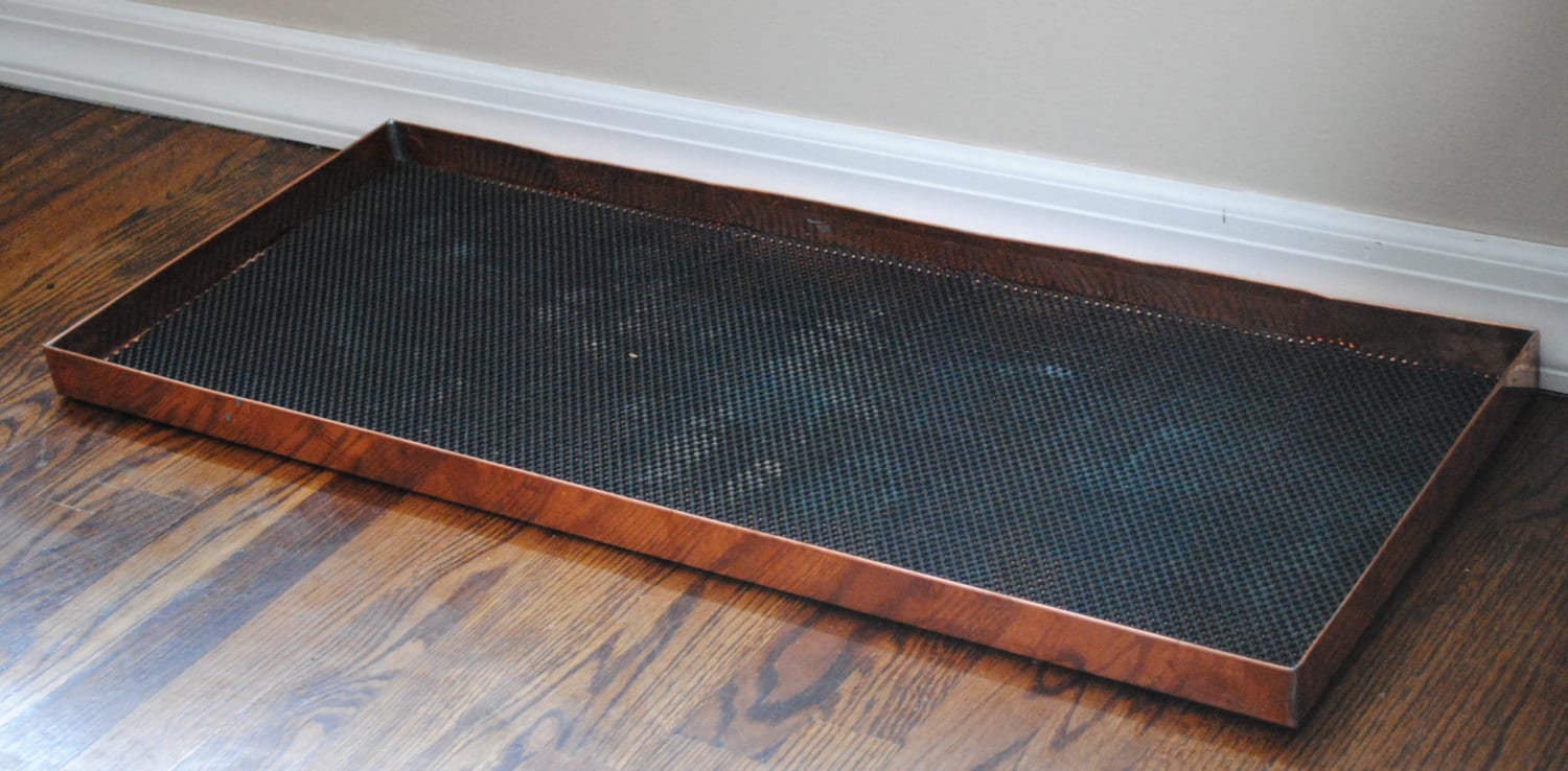 Boot Tray Copper Handmade 14 Wide - Etsy