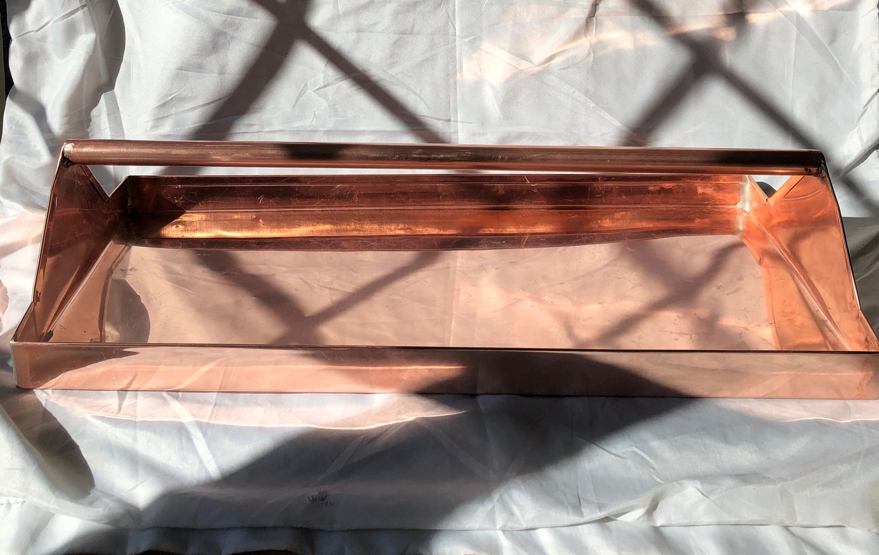 Copper Plant/Flower Tray | Etsy