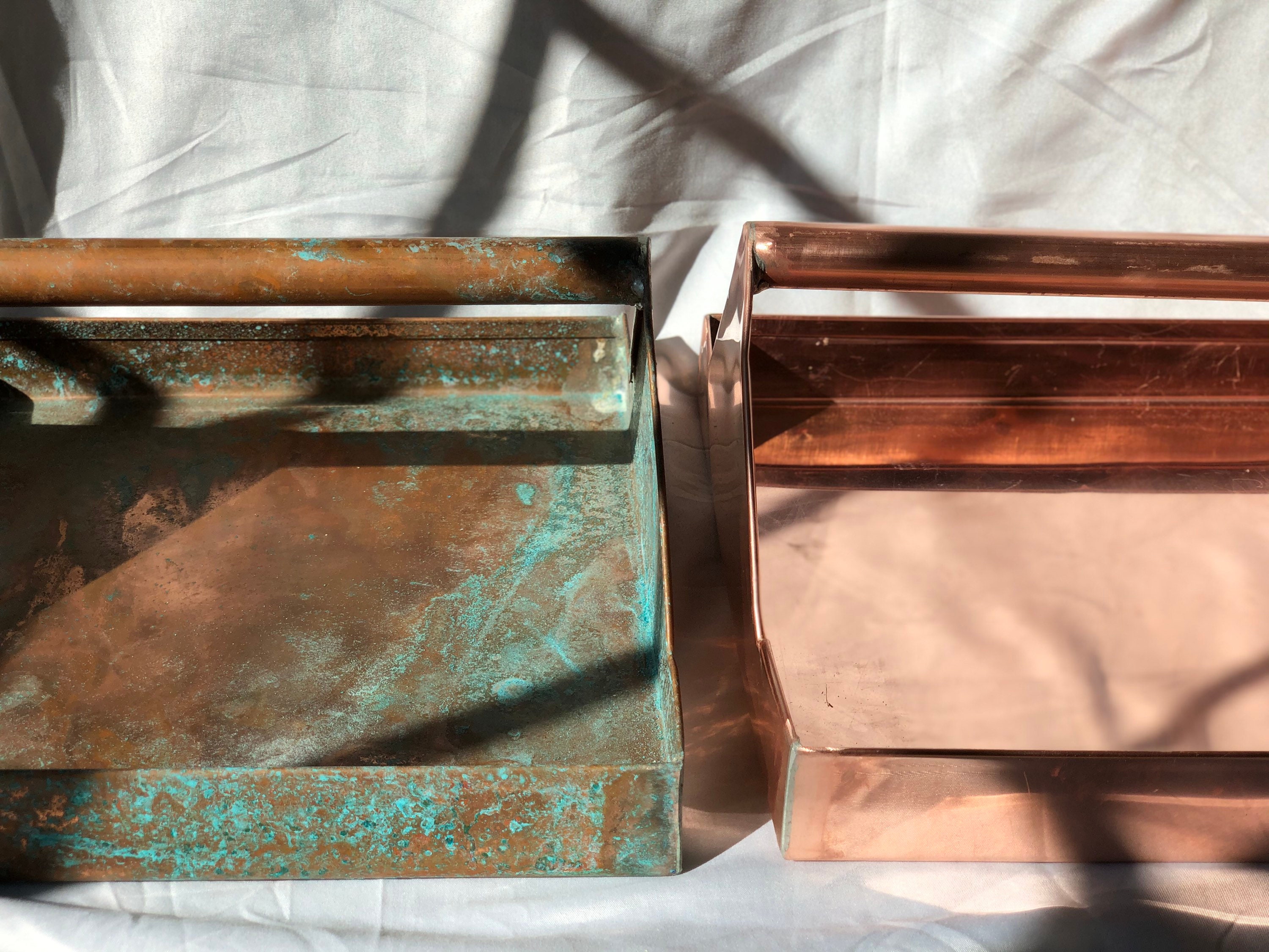 Copper Plant/flower Tray - Etsy