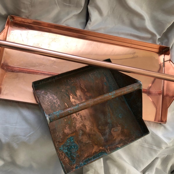 Copper Boot Tray - Etsy