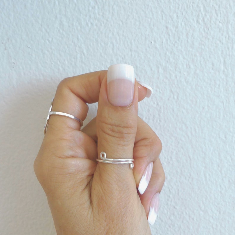 Sterling Silver Thumb Ring for Women//sterling Silver - Etsy