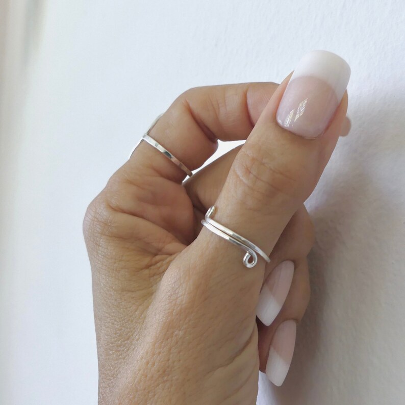Sterling Silver Thumb Ring for Women//sterling Silver - Etsy