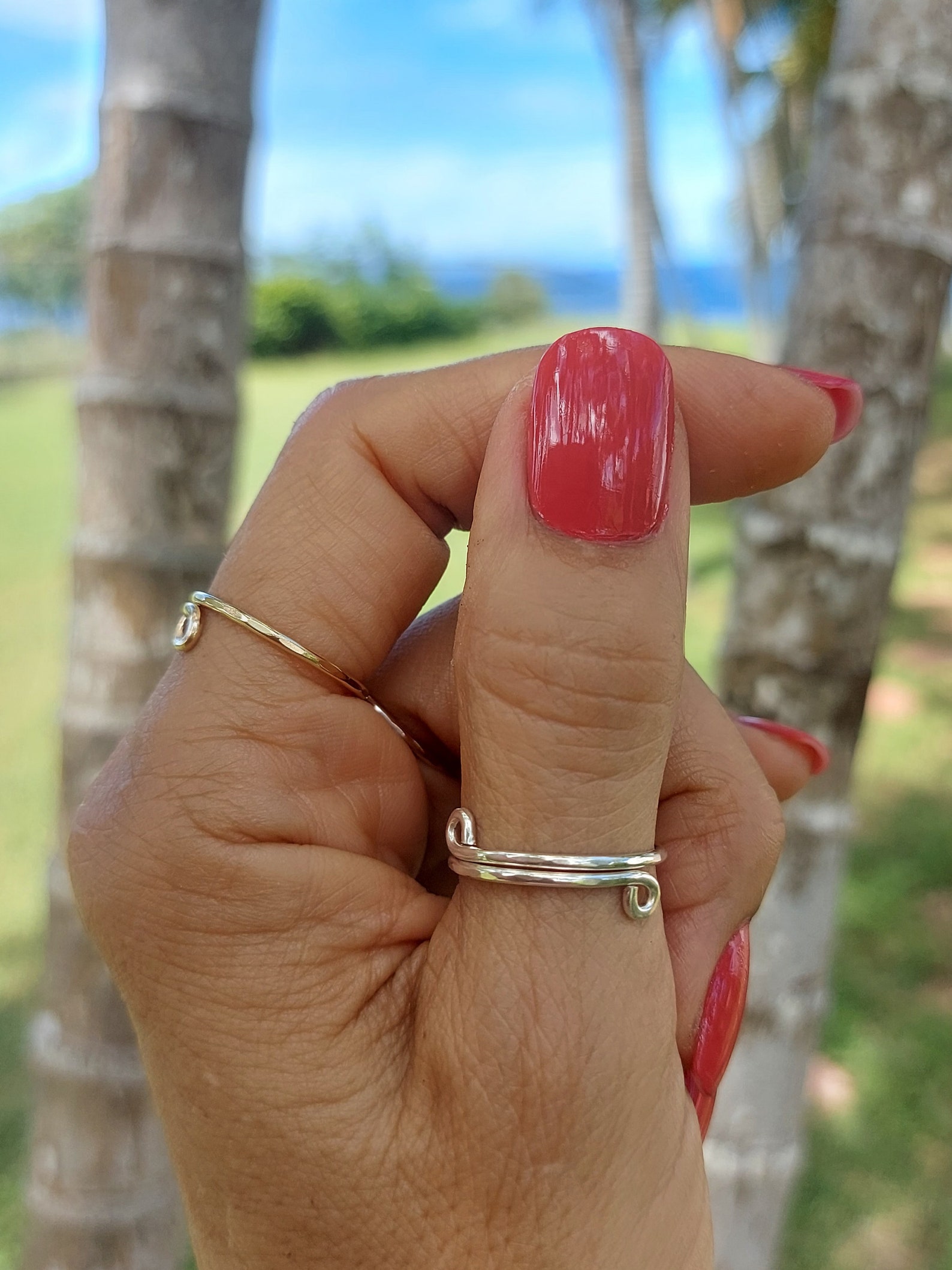 Sterling Silver Thumb Ring for Women//sterling Silver - Etsy