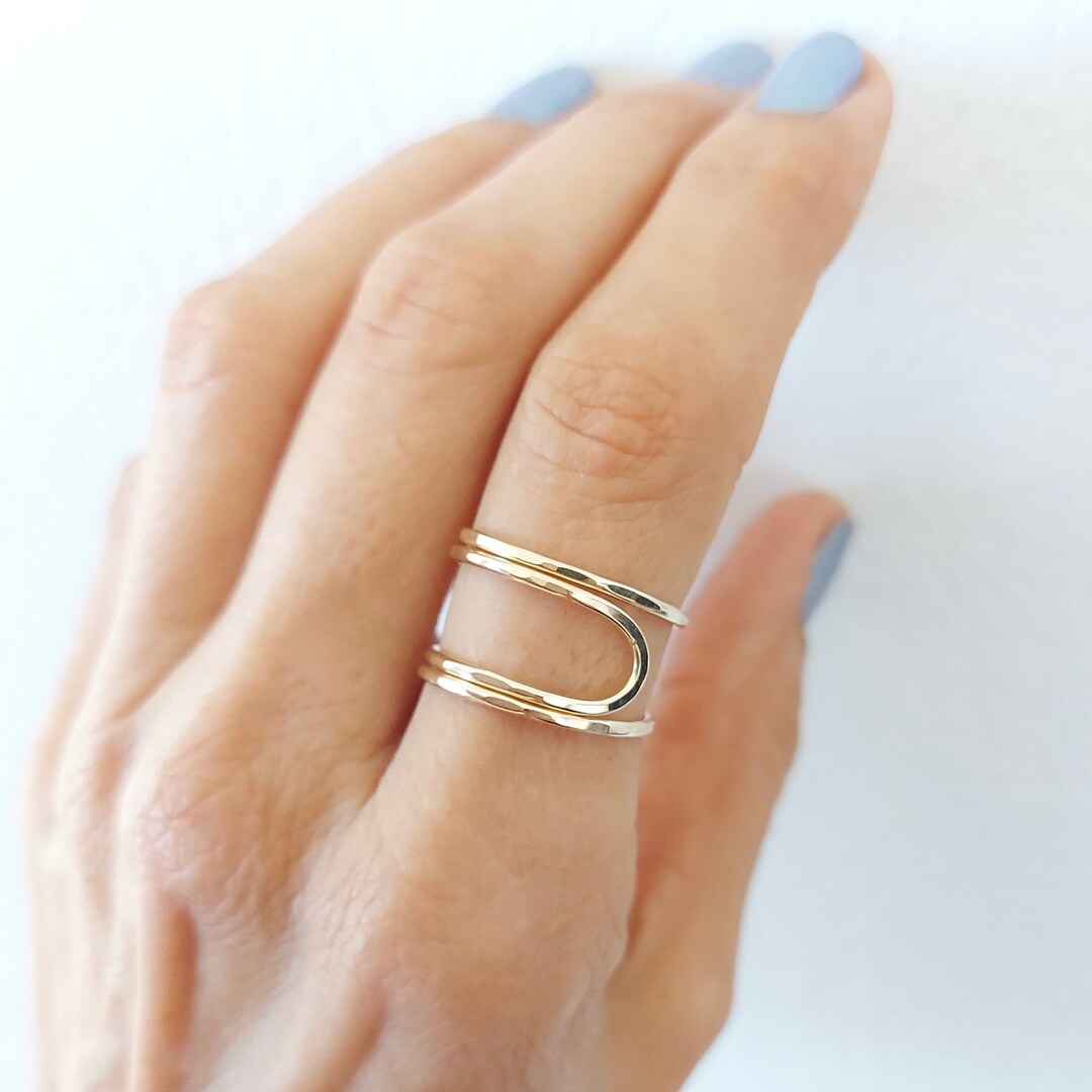 Gold Filled Ring//index Ring//women Rings//adjustable Gold Ring ...