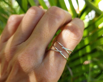 Infinity Finger Ring | Etsy