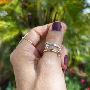 Sterling Silver Thumb Ring for Women//sterling Silver Ring//adjustable ...