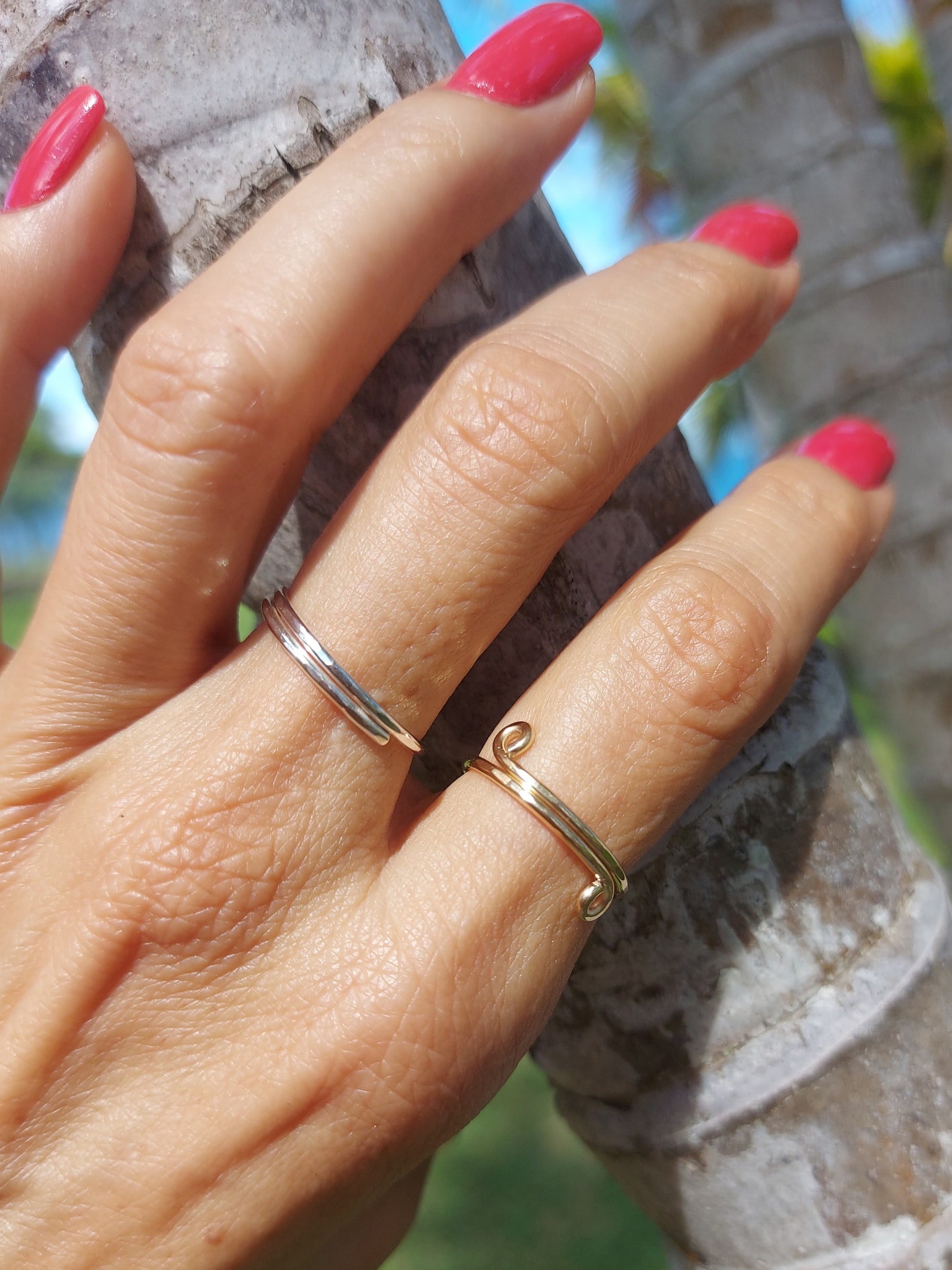 Sterling Silver Thumb Ring for Women//sterling Silver - Etsy