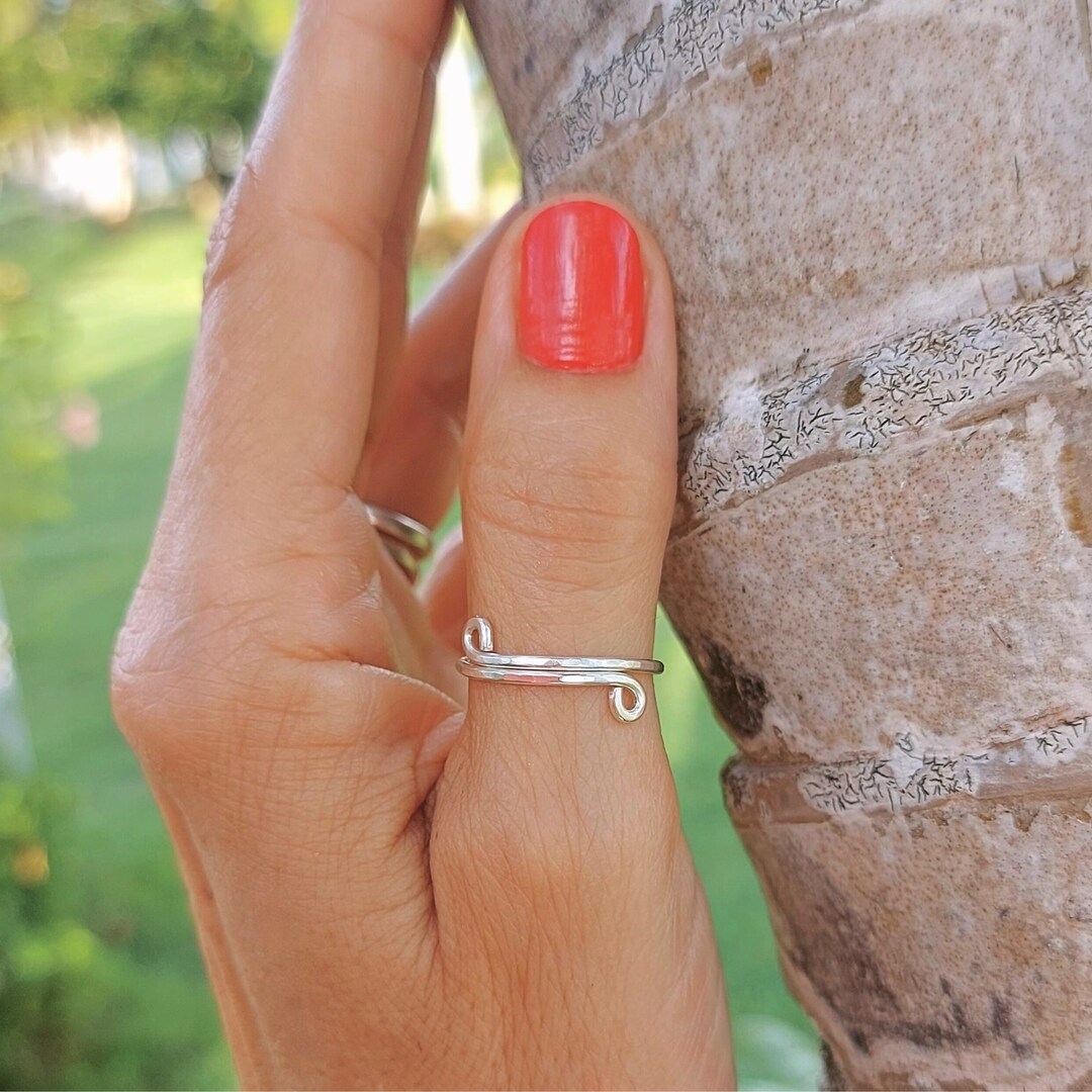 Sterling Silver Thumb Ring for Women//sterling Silver - Etsy