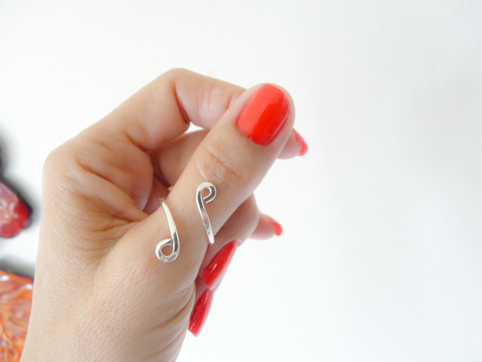 Thumb Rings for Women Sterling Silver Ring Womens Ring | Etsy