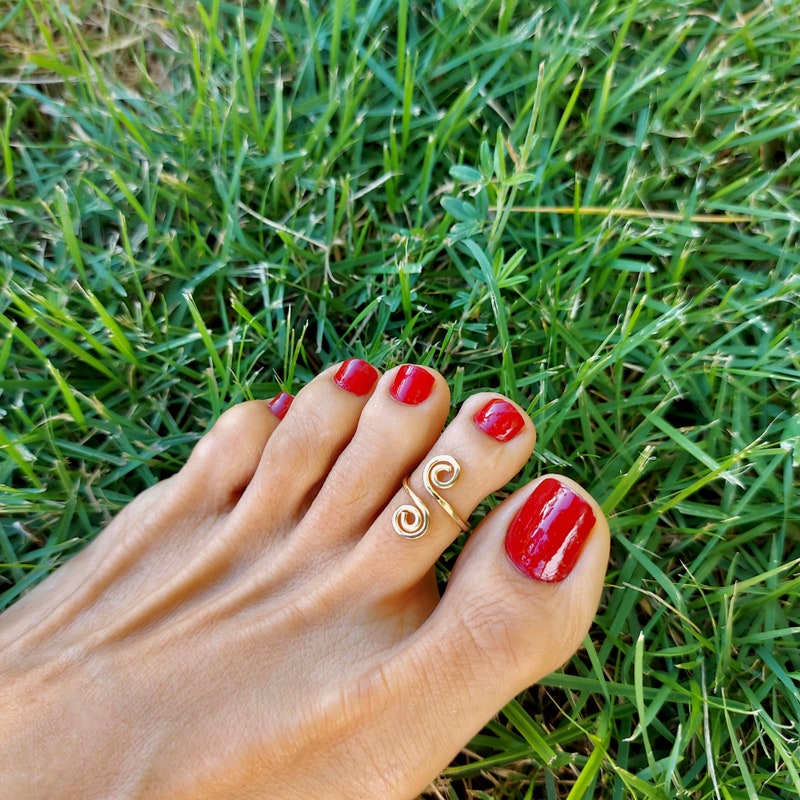Toe Ring - Etsy