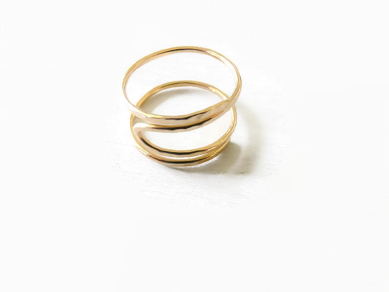 Gold Filled Ring//index Ring//women Rings//adjustable Gold - Etsy UK