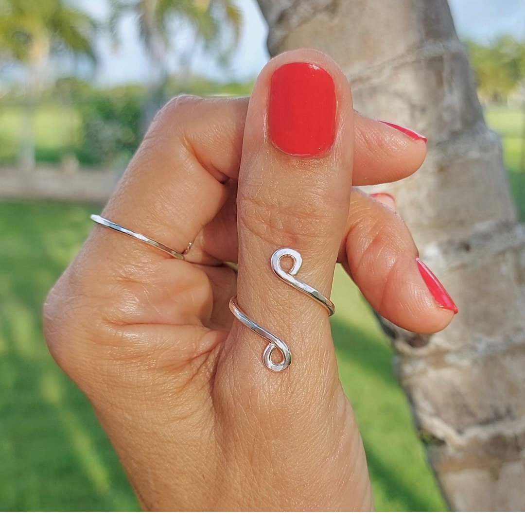 Thumb Rings for Women Sterling Silver Ring Womens Ring - Etsy