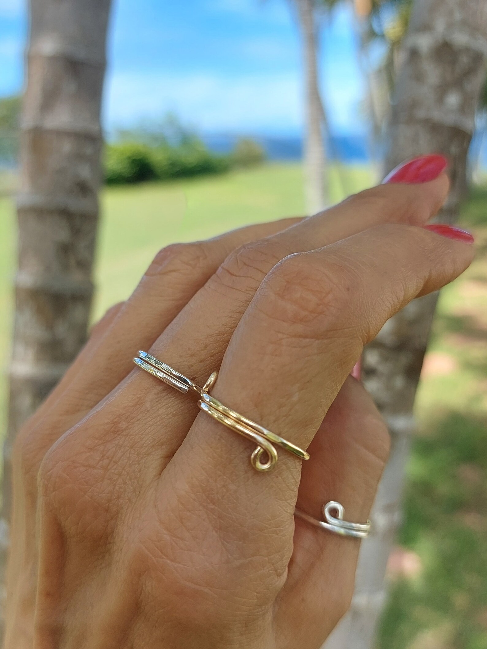 Sterling Silver Thumb Ring for Women//sterling Silver - Etsy