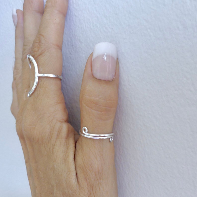 Sterling Silver Thumb Ring for Women//sterling Silver - Etsy