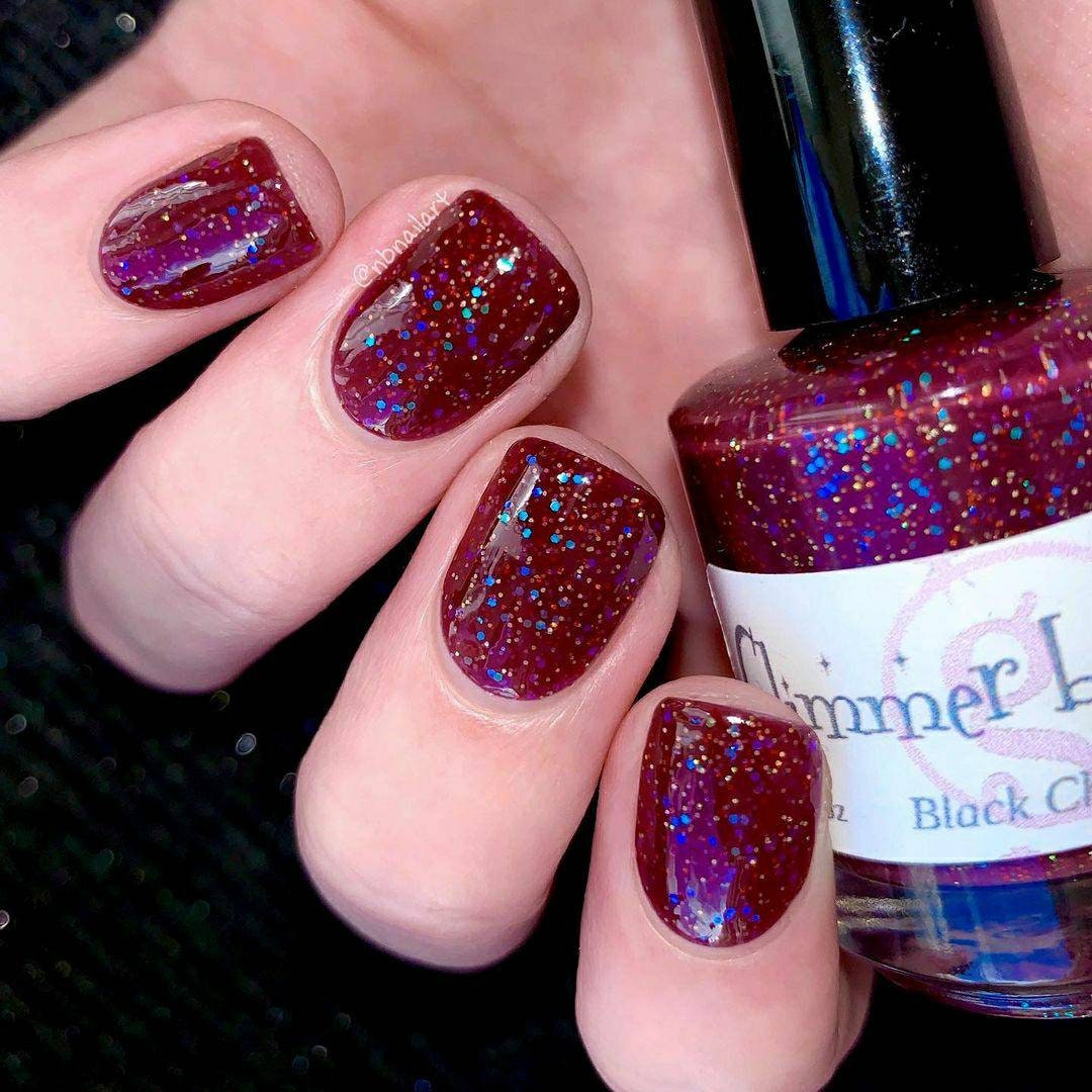 Black Cherry Zinfandel Artisan Nail Polish | Etsy
