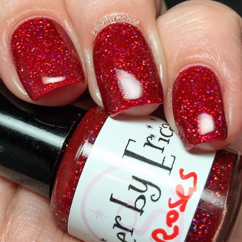 Red Roses Artisan Nail Polish - Etsy