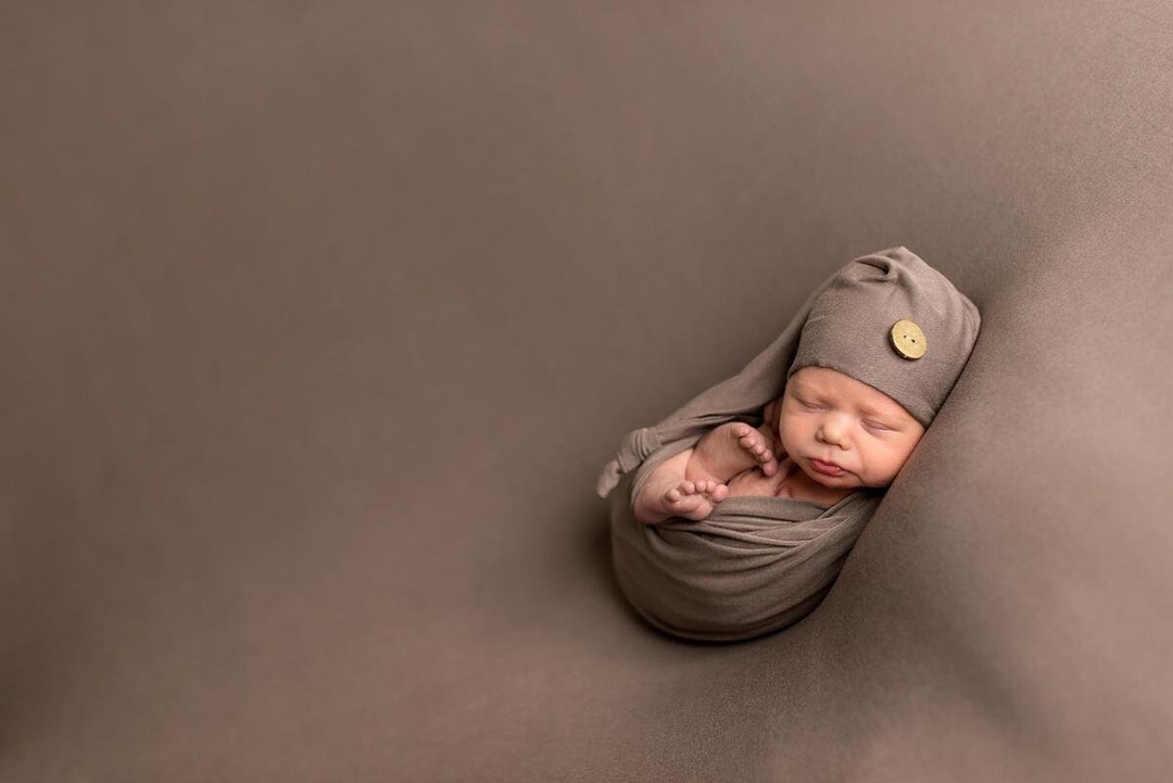 Toffee Solid Fabric Wrap/layer, Newborn Baby Layer Photography Prop - Etsy