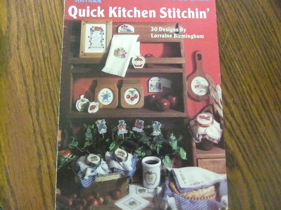 Vintage Kitchen Cross Stitch Designs: Leisure Arts Leaflet (30 Patterns ...