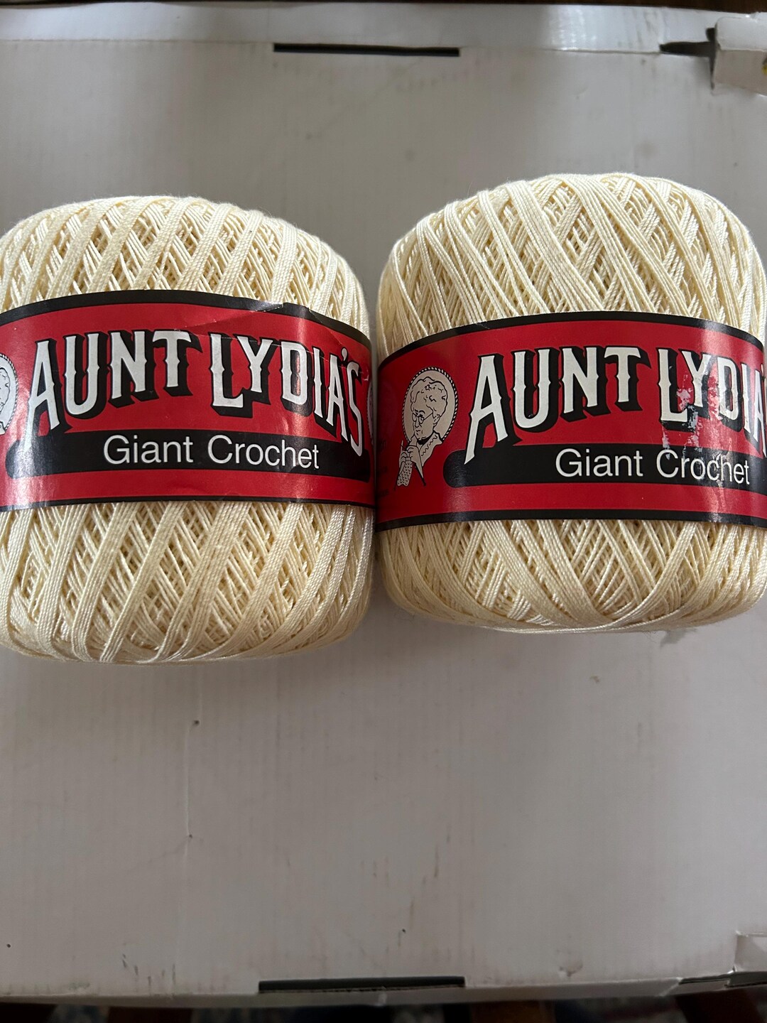 Aunt Lydia's Crochet Thread, Giant Ball Crochet Thread, Color 203 ...