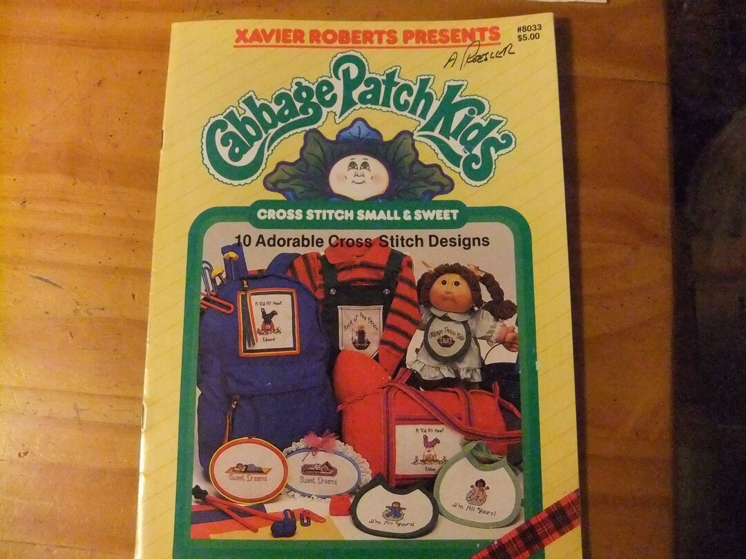 Cabbage Patch Kids Cross Stitch Booklet - Etsy
