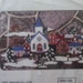 Winter Village Plastic Canvas Kit Temptations J & L Craft Designs 5233 ...