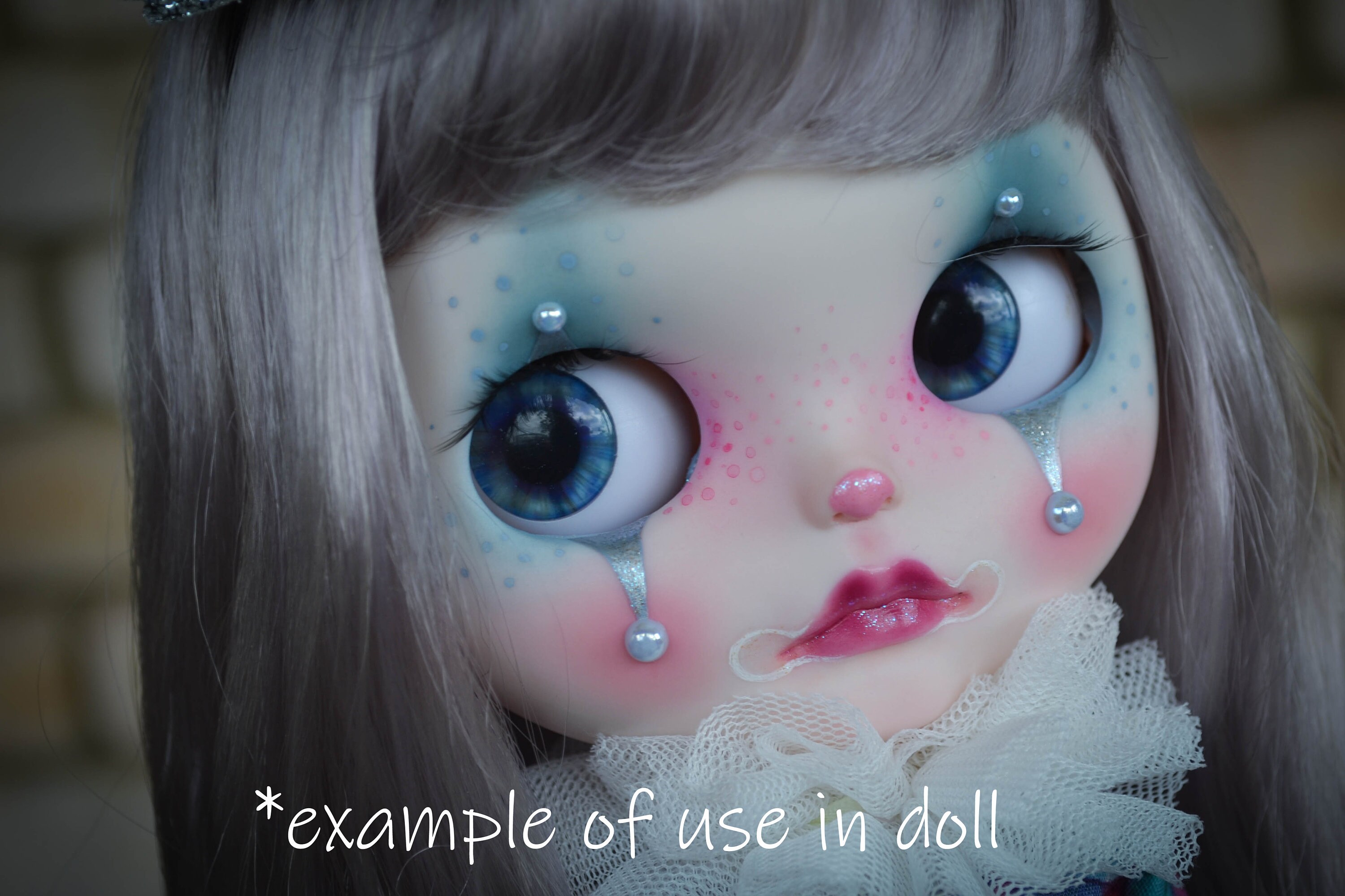 Printable Eyechip Designs - 14mm Realistic Eyes for Neo Blythe Doll ...