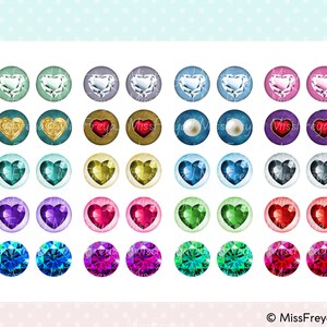 Printable Eyechip Designs - 14mm Fantasy Eyes for Neo Blythe Doll ...