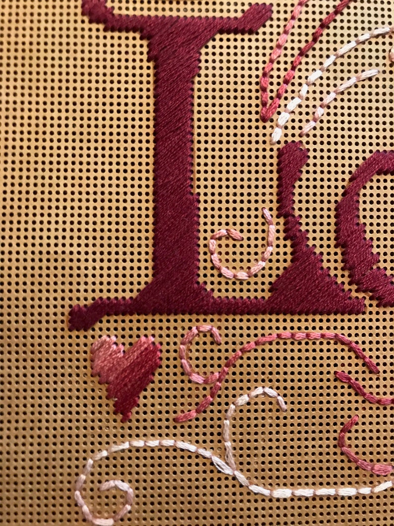 Victorian Motto Sampler Kit love One Another | Etsy