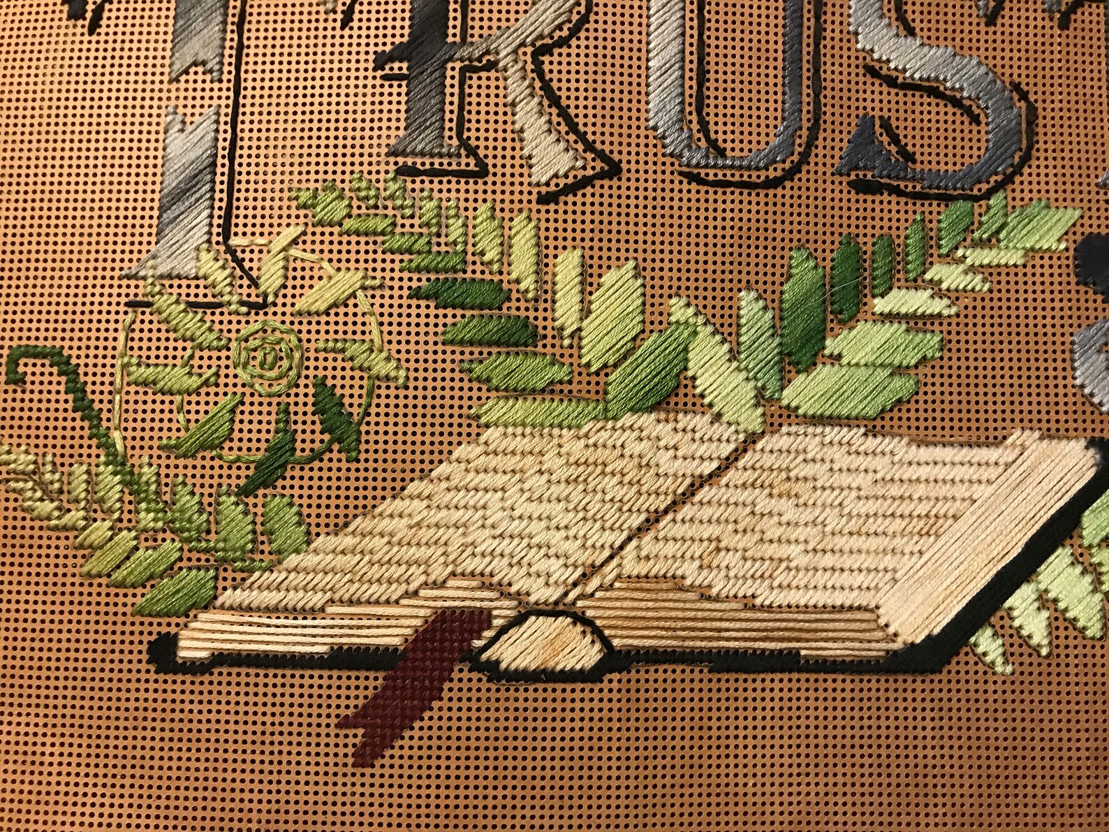 Victorian Motto Sampler Kit "trust and Obey" - Etsy